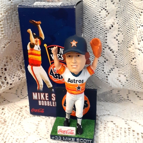 Houston Astros 45th Anniversary | Other | Nwt Mike Scott Bobblehead 33 ...